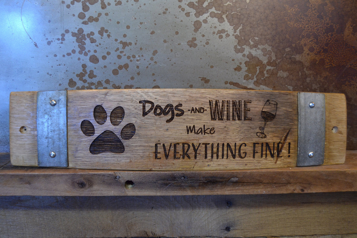 Fun Wine Barrel Stave Signs – The Winey Guys